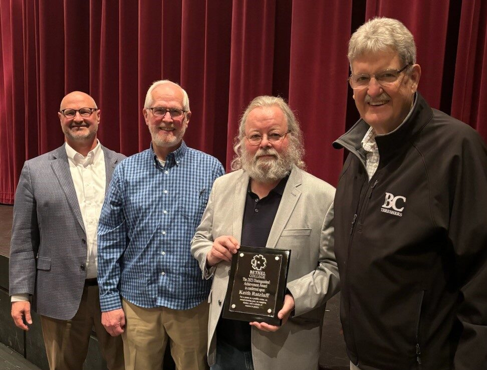 Keith Ratzlaff ’76, is named Bethel College's recipient of the ...
